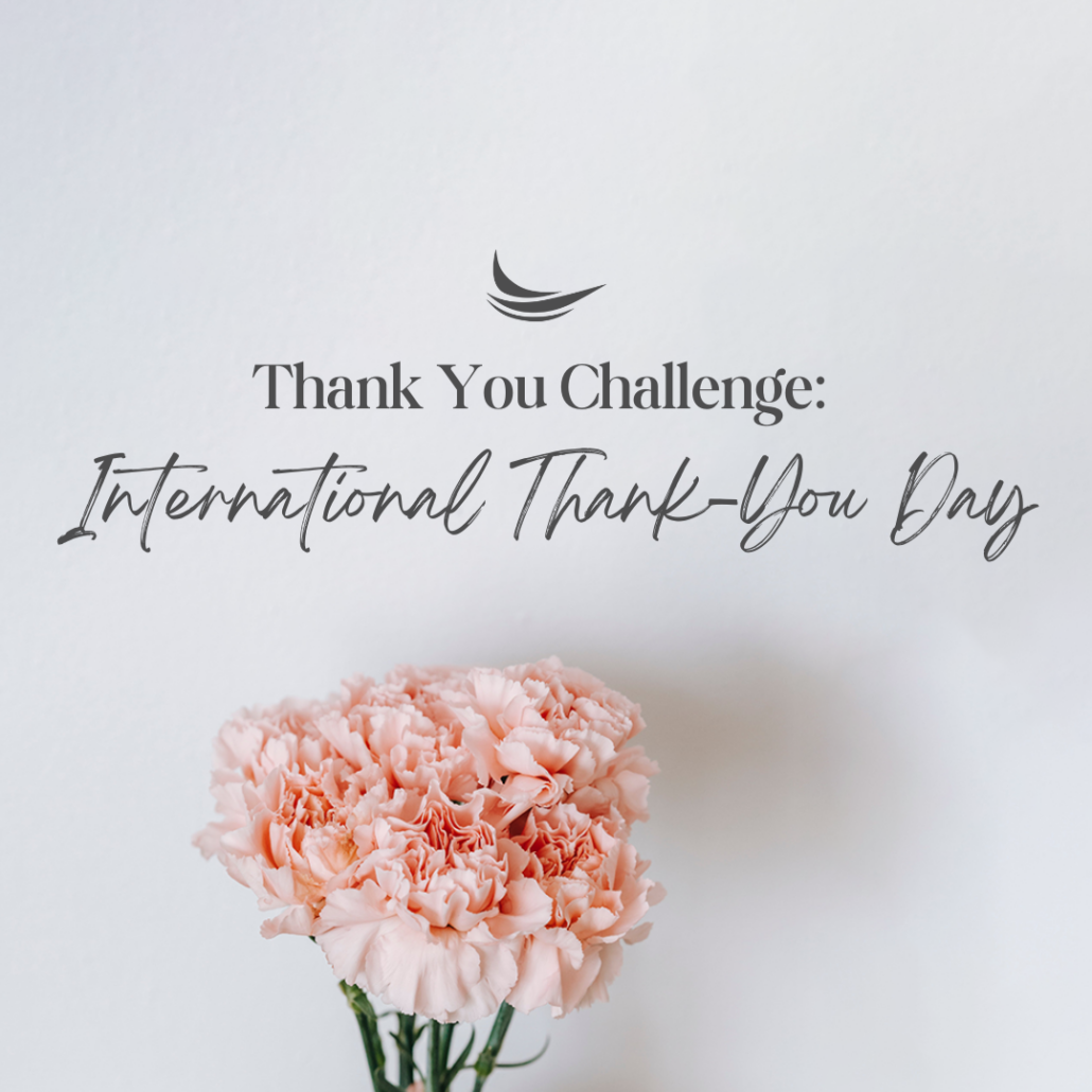 International Thank-You Day: Thank You Challenge